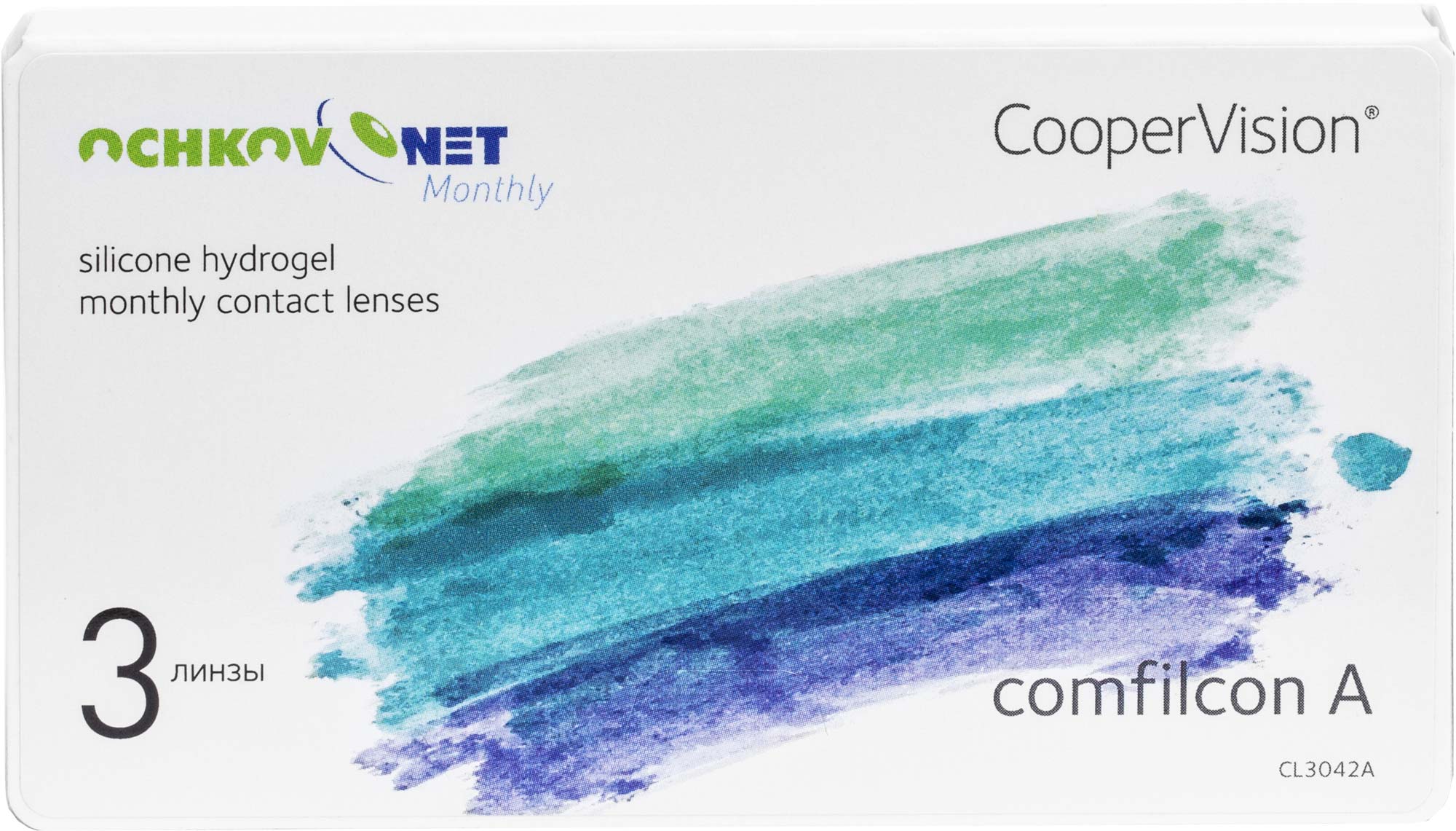 Ochkov.Net Monthly 3 линзы (поврежденная упаковка) купить в Санкт-Петербурге за 1490 р.